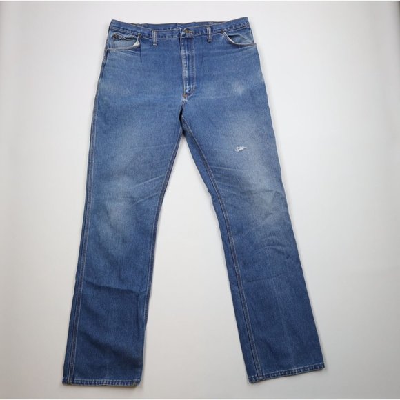 Vintage | Jeans | Vtg 7s Streetwear Mens 42x38 Distressed Wide Leg Bell ...